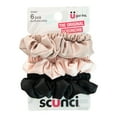 Scunci Satin Scrunchie for Glam Comfort All Day Long in Rich Neutral ...