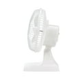 OPTIMUS F0610 WHITE 6 INCH PERSONAL TABLE FAN 2 SPEED MOTOR - Walmart.com