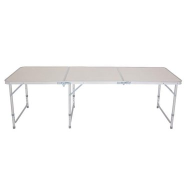 Portable Folding Table with PARTY PONG Graphic - Adjustable Length 8 ft ...