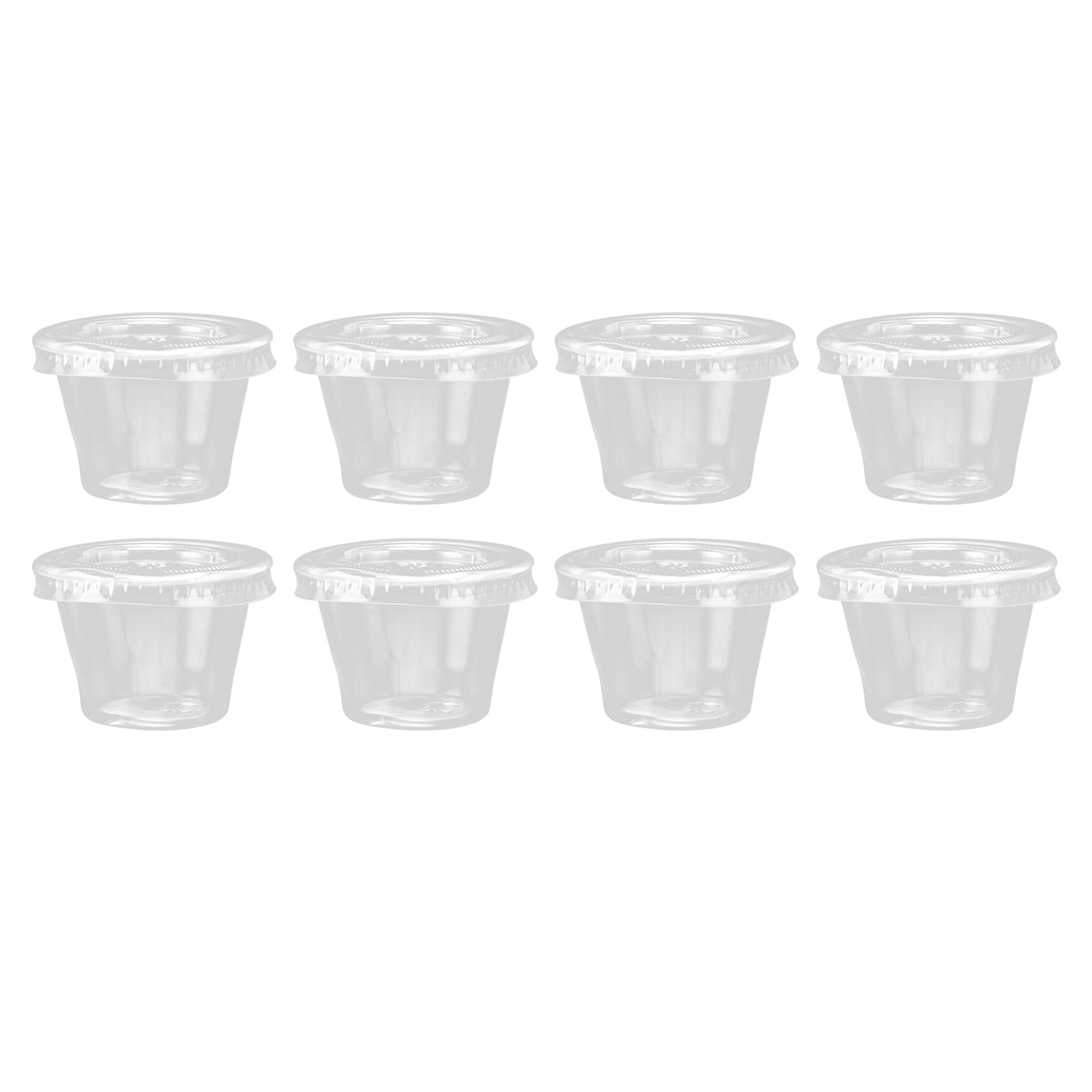 Condiment Sauce Cups, Plastic Portion Cups Healthy For Salad Dressing ...