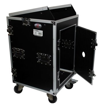 Sound Town 10U PA DJ Pro Audio Rack/Road ATA Case with 2U Drawer, 11U ...