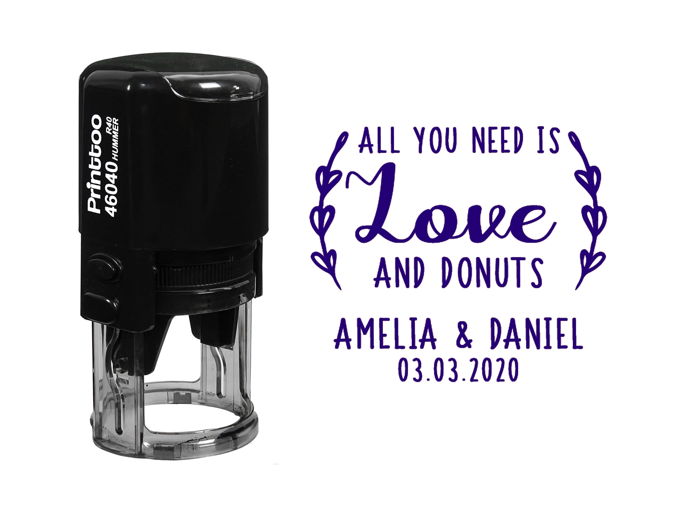 Printtoo Heavy Duty Dater Stamp With Checked Text Office Stationery ...