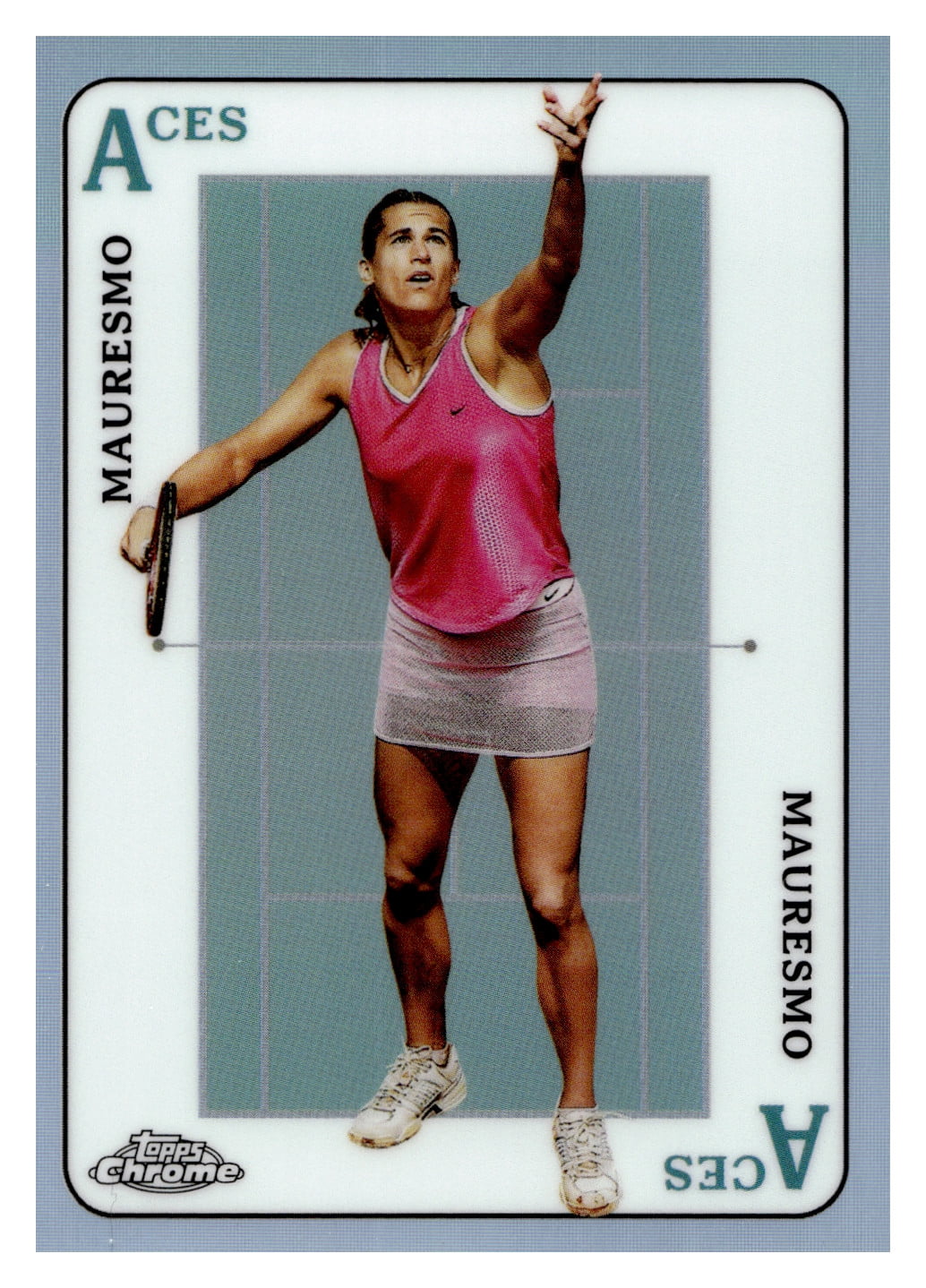 2021 Topps Chrome AMELIE MAURESMO #ACE-13 Chrome Refractor Limited ...