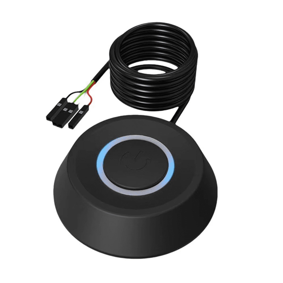 Interruptor de Escritorio para Computadora, 1,8 M, Botón de Luz LED de ...