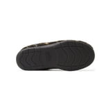 Dearfoams Men's Cozy Comfort Fuzzy Clog Slippers with Flannel Lining ...
