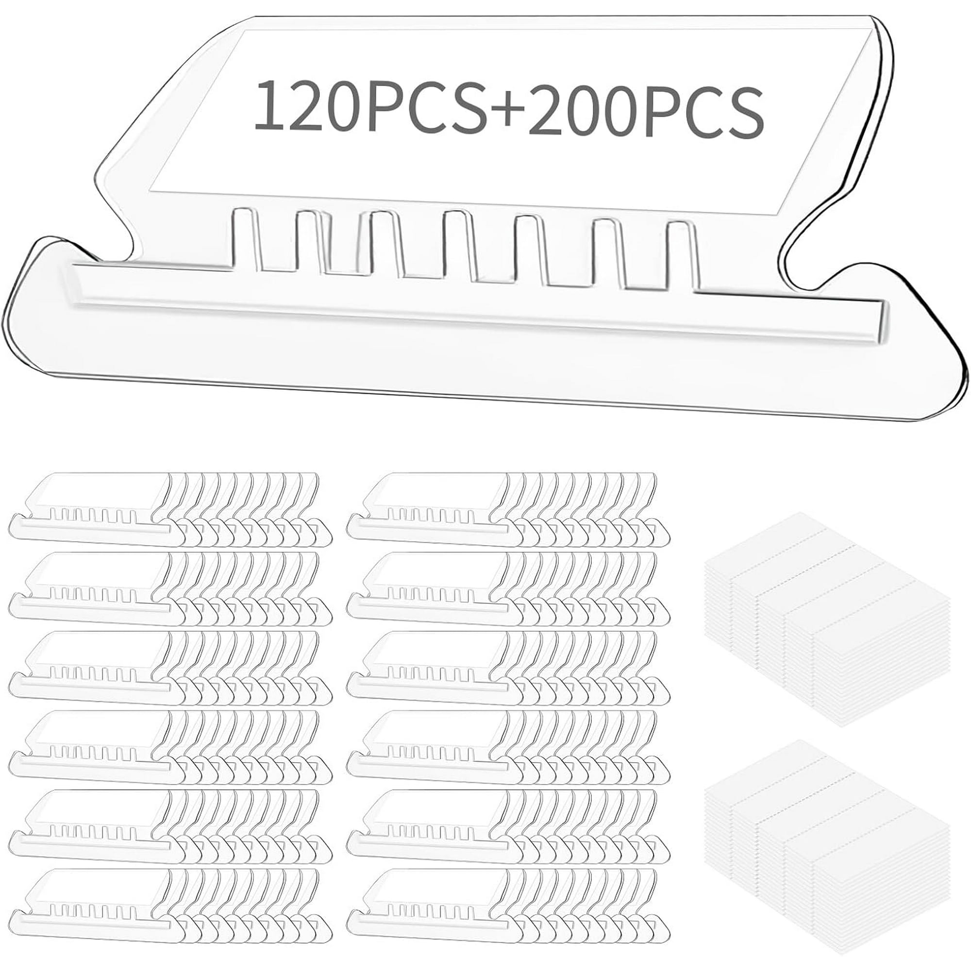 Click here for Kpataubaa Clear Hanging File Folder Tabs With Inse... prices