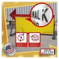 Marquee Letters for Portable Road Signs - 8 Inch Letters on 8 7/8 Inch ...