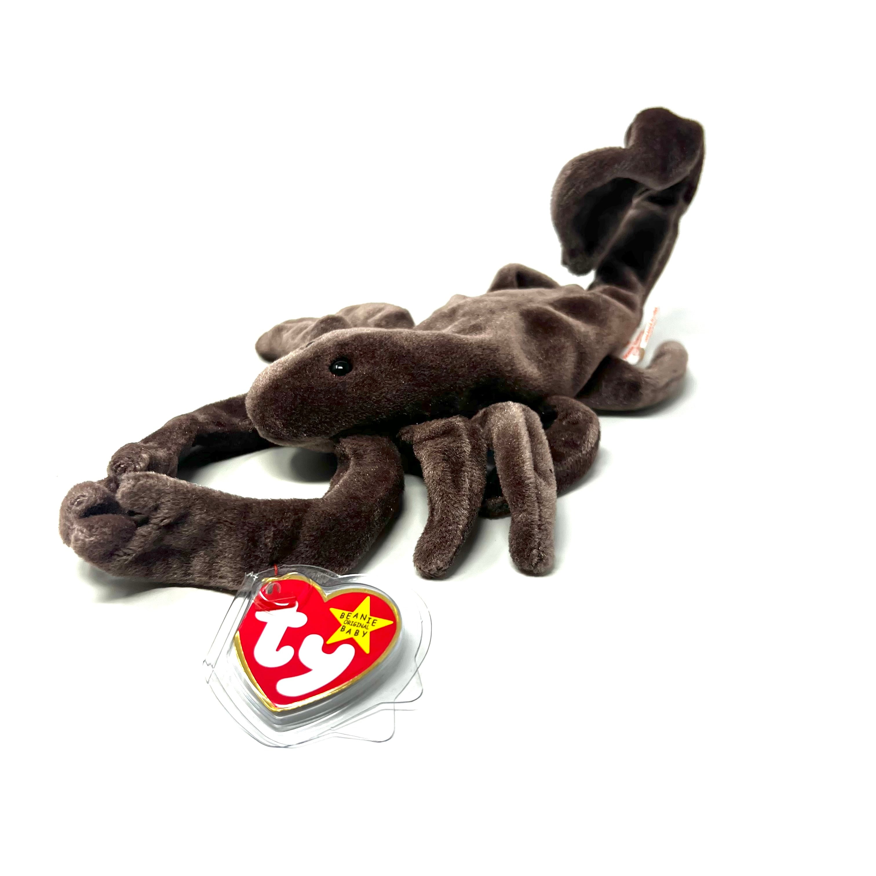 Ty Beanie Baby Collection Stinger The Scorpion Plush No Stamp on Hush ...