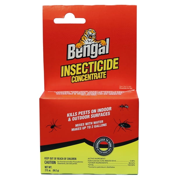 Bengal Insecticide Concentrate, Indoor and Outdoor Insect Killer, Makes ...