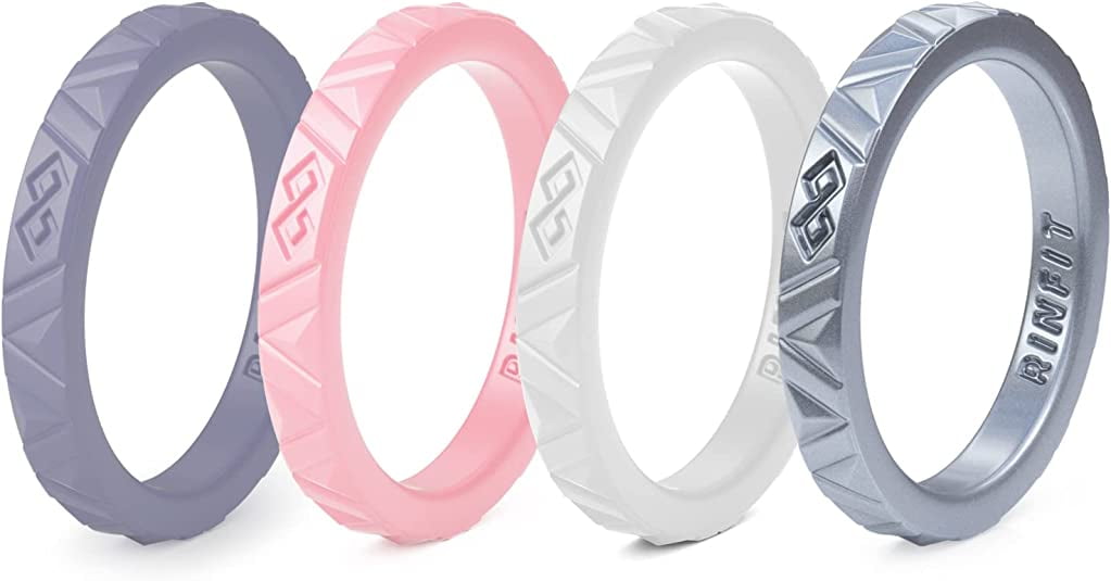 Silicone Rings by Rinfit - Safe & Durable Wedding Bands For Women ...