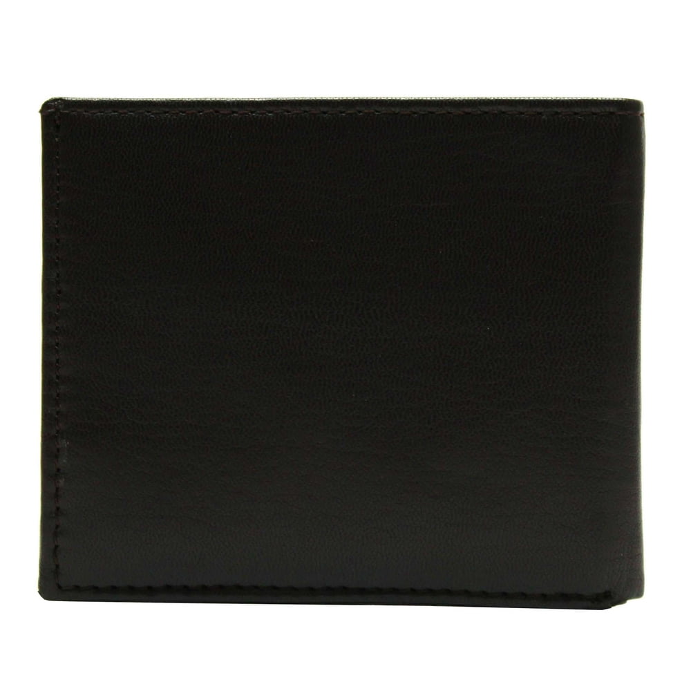 GEORGE - Men's George Black Billfold Wallet - Walmart.com - Walmart.com