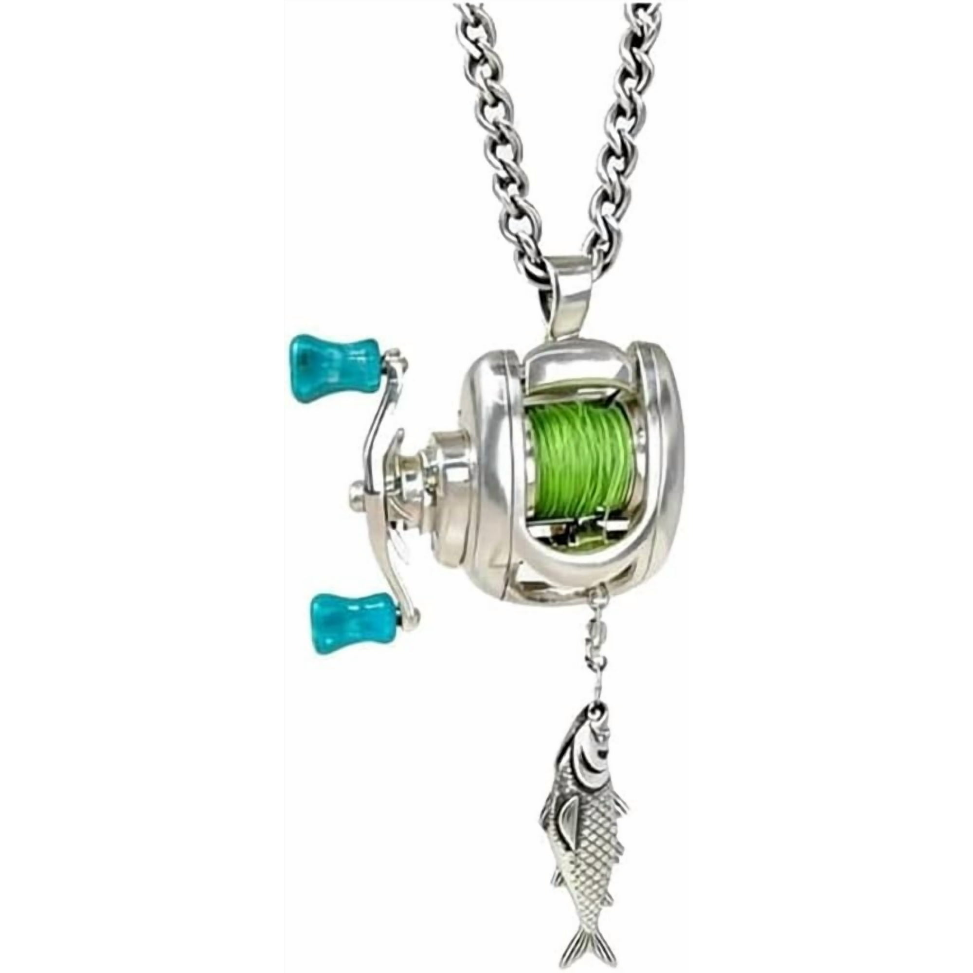 Click here for Zhenyan Mini Fishing Reel Necklace  Rotating Handl... prices