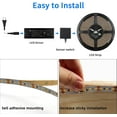 CERPXFF-LED Strip Lights Warm White 120LEDs/m 1000Lm/M 9.6W/M CRI 90 ...