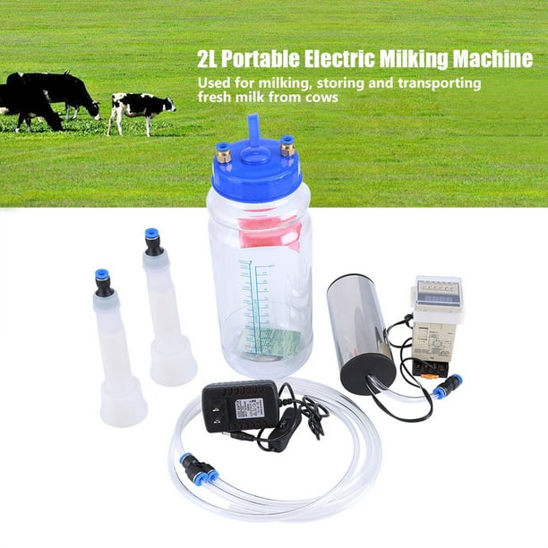 Electric Milking Machine,2L Portable Electric Milking Milking Machine L ...