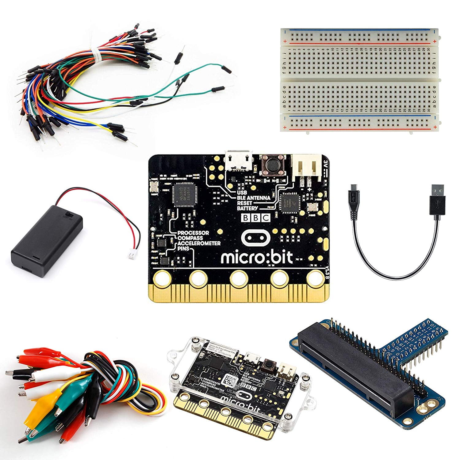 Vilros Project Starter Kit For Bbc Microbit Includes Official Bbc Microbit And 7 Essential