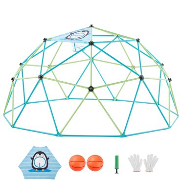 Zupapa 2024 Indoor & Outdoor Geo Dome Climbing Gym Toy - 750LBS ...