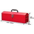 Torin Big Red Metal Tool Box with Tray, Tool Storage 19 in - Walmart.com