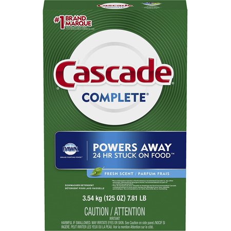 Cascade Dishwasher Detergent Powder, Complete Fresh Scent, 3.54KG ...