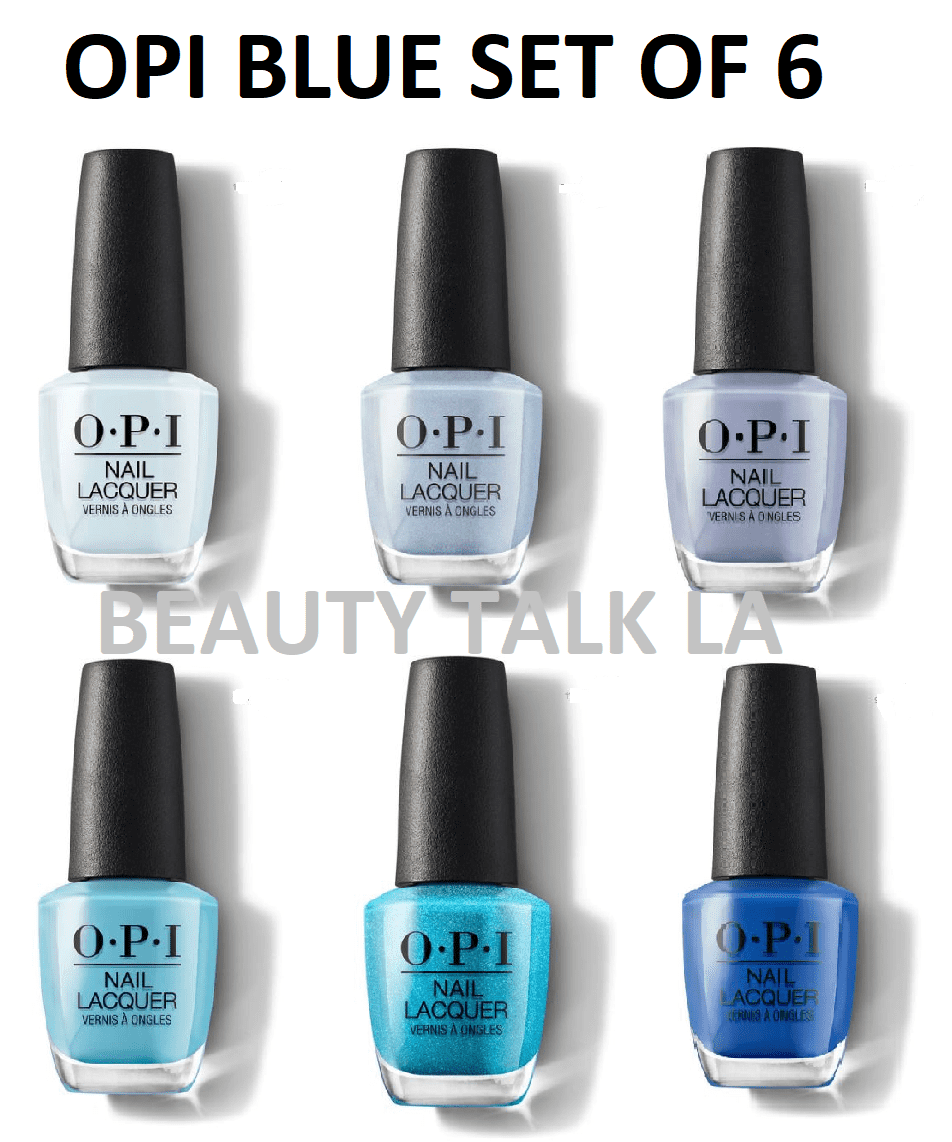 Opi Nail Polish Blue Colors