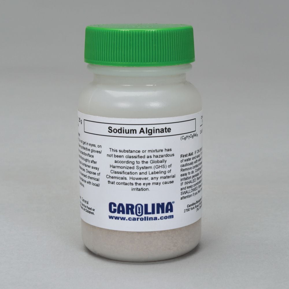 Sodium Alginate, Powder, Laboratory Grade, 25 G - Walmart.com
