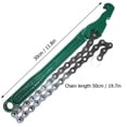 Adjustable Oil Filter Chain Wrench, Multi-Purpose Pipe Wrench Pliers ...