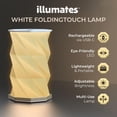 Foldable LED Desk Lamp – USB Rechargeable & Portable - Dimmable Touch ...