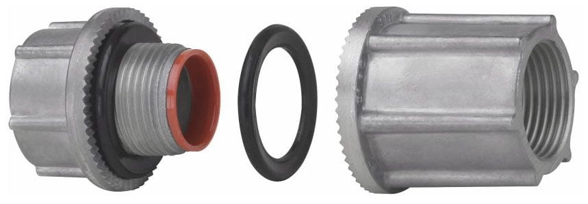 Myers Hubs STTBA-6, 2", Aluminum, Insulated, Ground, Bulkhead Conduit ...