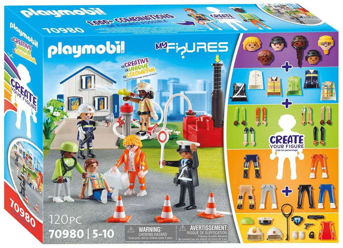 My Figures Rescue Mission Set Playmobil 70980 - Walmart.com