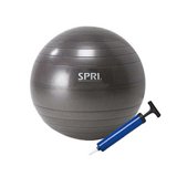 SPRI Xercise Ball 55cm -Black - Walmart.com