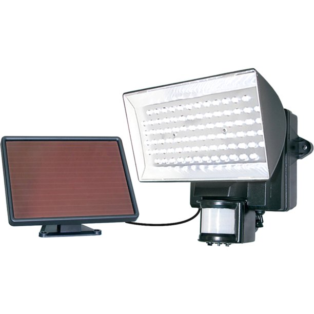 Maxsa Solar Motion Activated Security Light with 80 LEDs - Walmart.com