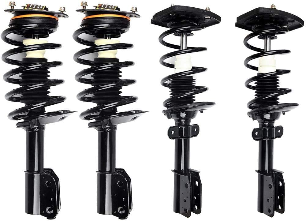 Bodeman 4pc Complete Front And Rear Strut And Coil Spring Assemblies For