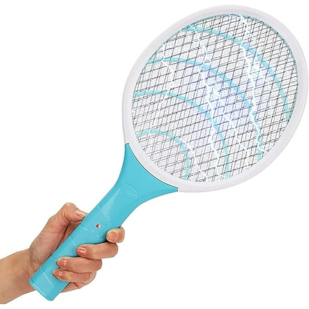 Bug Zapper Racket Electric Fly Swatter, 3000V Mosquitoes Insect Pest ...