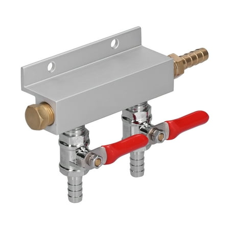 EOTVIA 2 Way Gas Distribution CO2 Distributor Manifold With 5/16 Inch ...