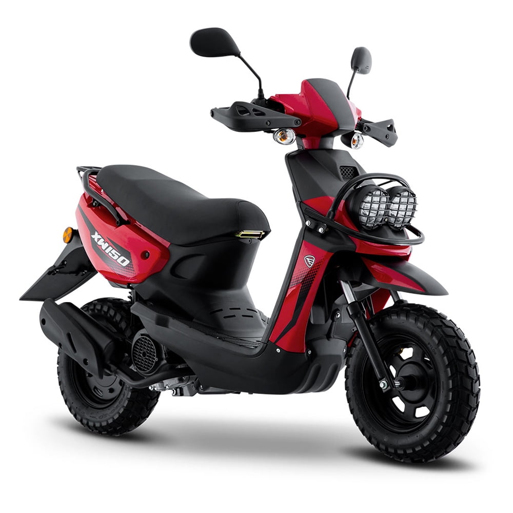 Motocicleta Motoneta Italika XW150 150cc Rojo Negro | Walmart en línea