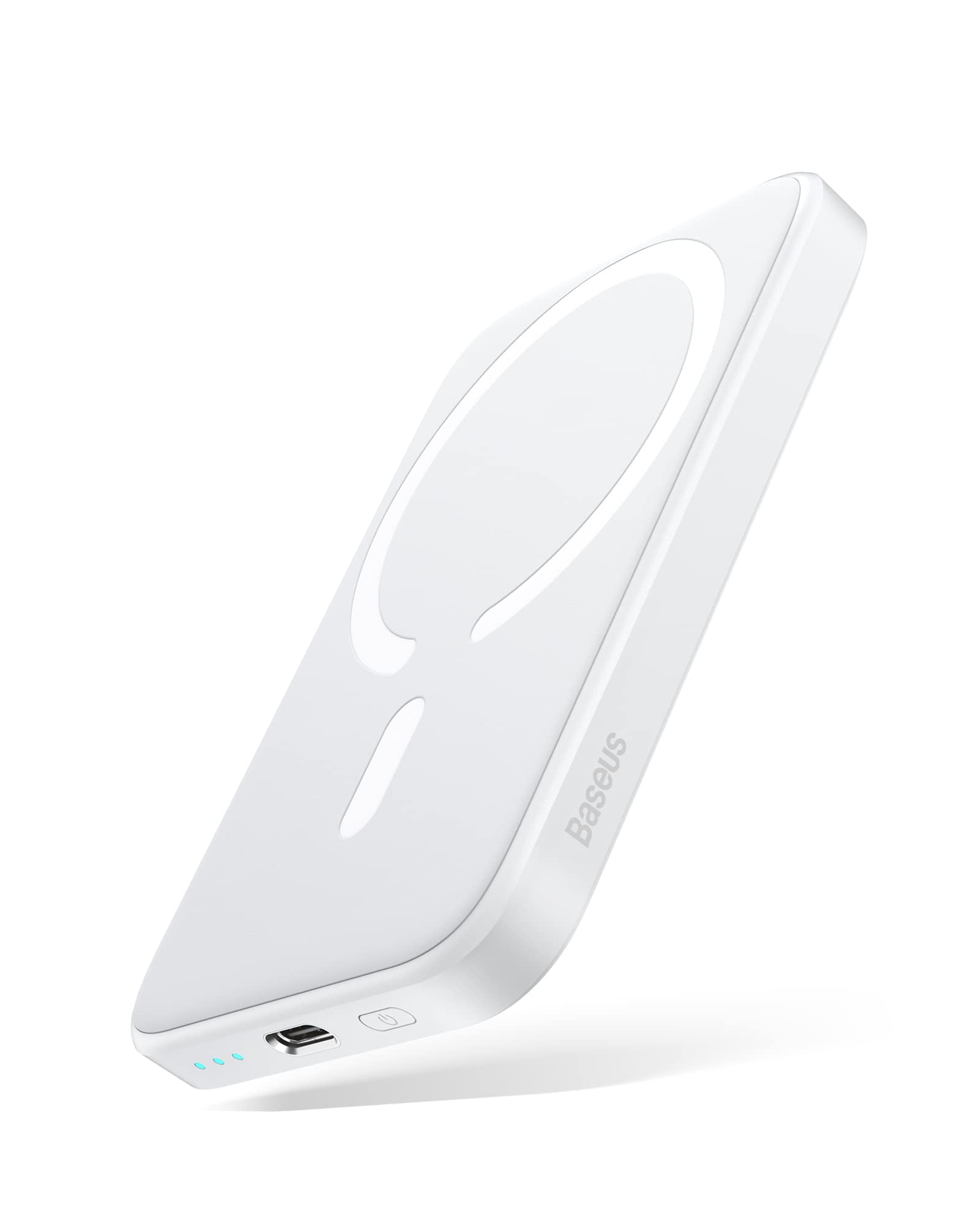 Magnetic Power Bank Battery Pack 6000mAh Wireless Portable Charger PD ...