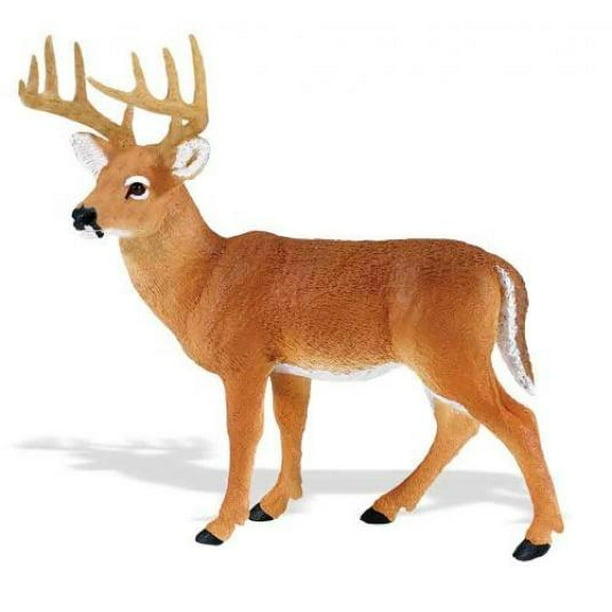Safari Ltd Wild Safari North American Wildlife Whitetail Buck - Walmart ...