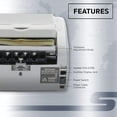 SILVER By AccuBANKER S1070 Powerful Compact Bill Money Counter with UV ...