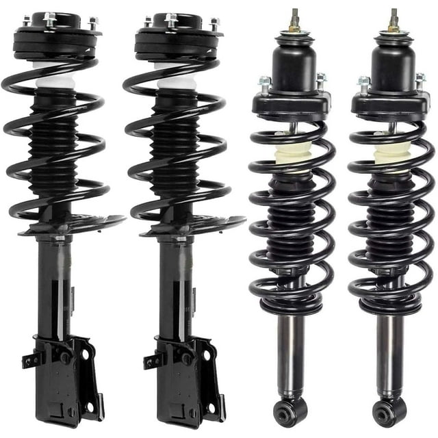 Bodeman 4pc Replacement Complete Front And Rear Strut And Coil Spring
