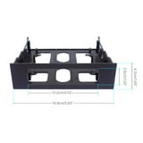 XISAOK 3.5inch to 5.25inch Hard Drive Bay Computer Case Mounting ...