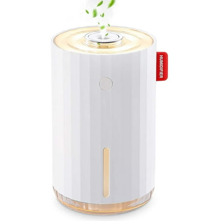 Mini Humidifier, 280ml Small Desk Humidifier, USB Personal humidifiers ...