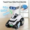 Lvelia Robot Toy for Kids, Dancing, Music, LED Eyes, Adjustable Volume ...