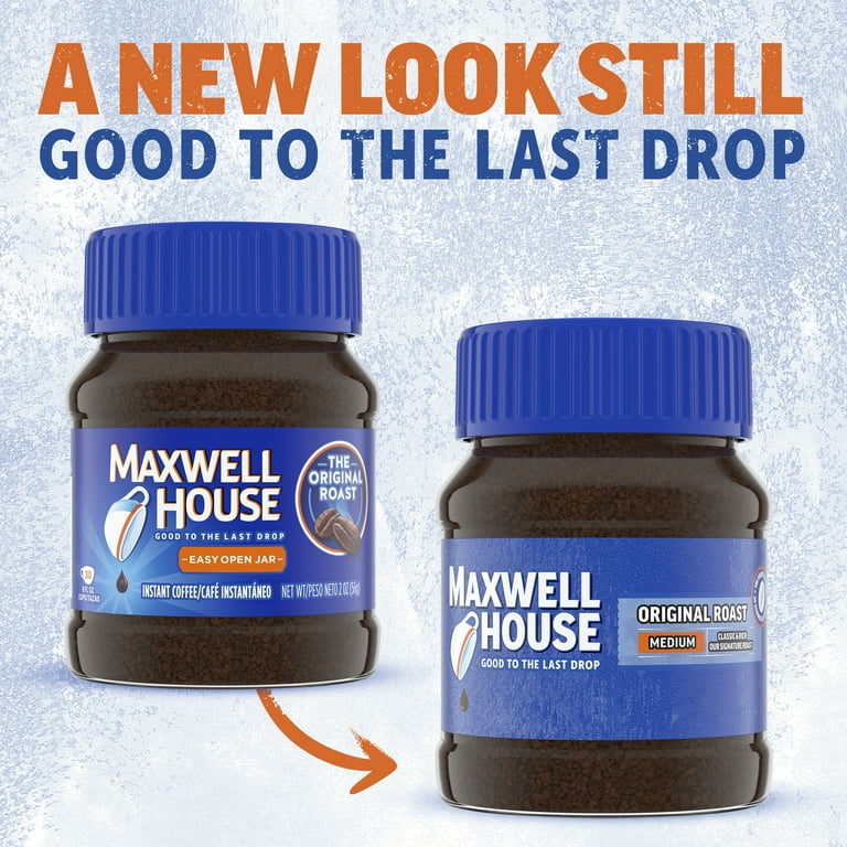 Cafe Instantaneo Maxwell House 6 Maxwell House Instant Coffee Original