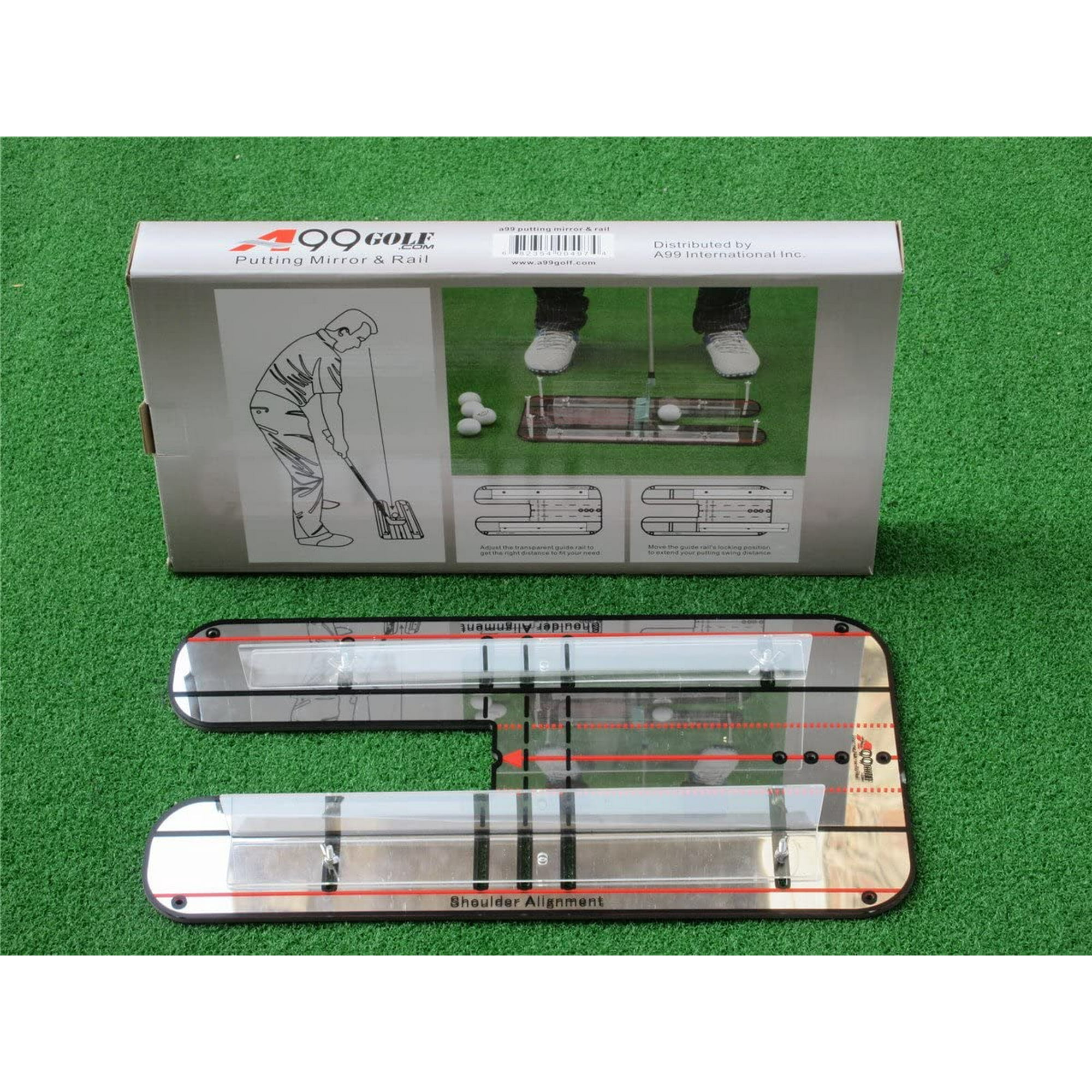 Click here for A99 Golf Putting Alignment Mirror & Rail Improve Y... prices