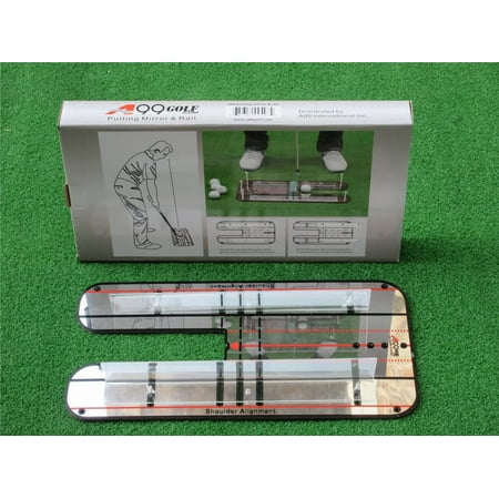 A99 Golf Putting Alignment Mirror & Rail Improve Your Putting Putter ...
