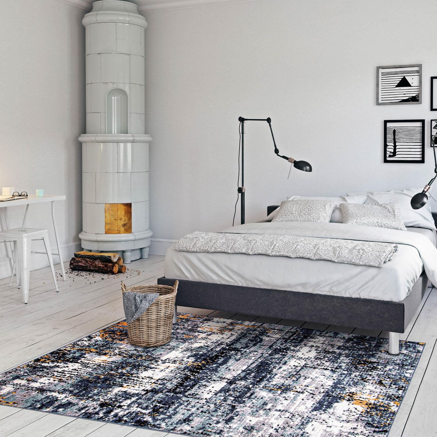 Click here for Ecarpet Modern Abstract Area Rug For Living Room B... prices