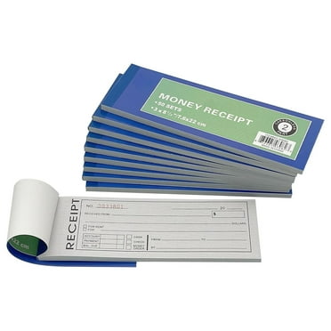 100 Pack of Sales Book Order Receipt Invoice Carbonless Copy 50 Sets 3. ...