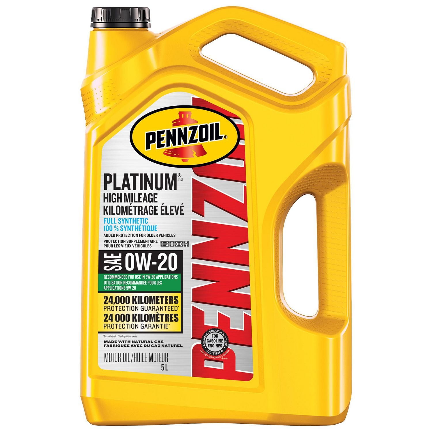 Click here for Pennzoil Platinum High Mileage 0w-20 Fullsyn 5l prices