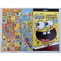 Spongebob Squarepants Assorted Sticker Sheet Set (4 Sheets) - Walmart.com