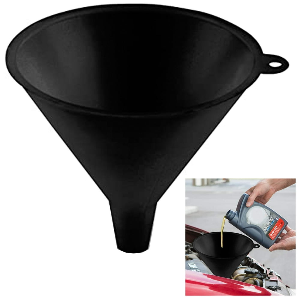1x 8" Jumbo Plastic Funnel Tool Kitchen Garage Garden Engine Large ...