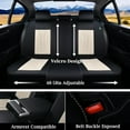 FLORICH Universal Leather Car Seat Cover Full Set, Waterproof Seat ...